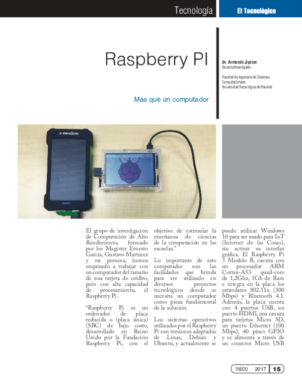 (PDF) Raspberry PI