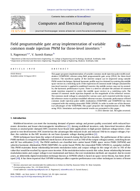 (PDF) Field programmable gate array implementation of variable common mode injection PWM for ...