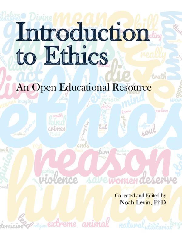 (PDF) Introduction to Ethics: An Open Educational Resource, collected ...