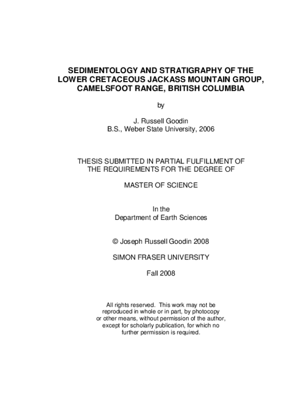 (PDF) Sedimentology and stratigraphy of the Lower Cretaceous Isachsen ...