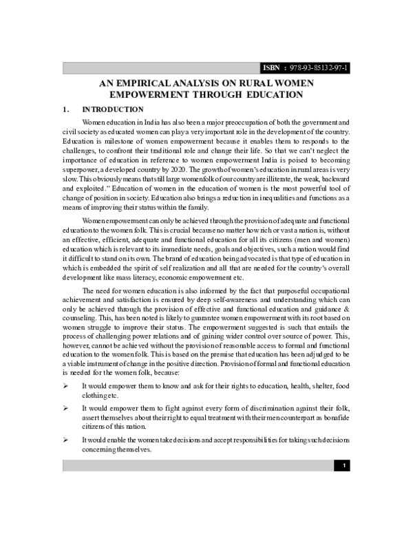 (PDF) Rural Development Issues and Challenges