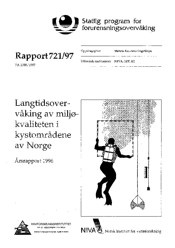(PDF) Langtidsovervåking av miljøkvaliteten i kystområdene av Norge ...