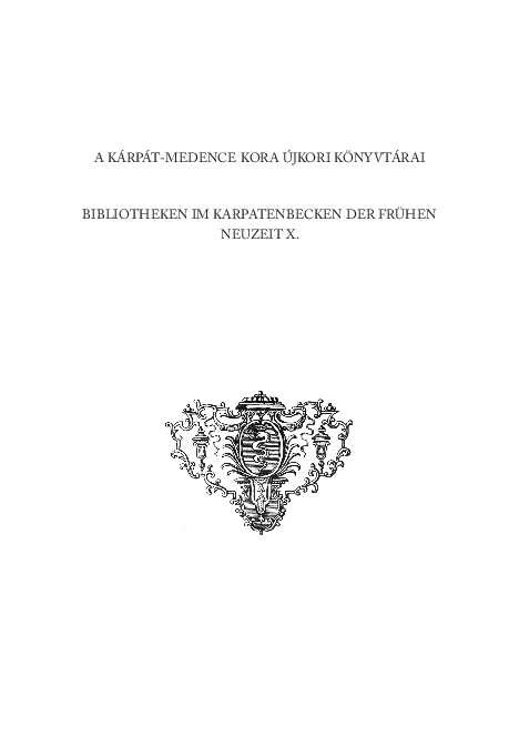 (PDF) A nagyenyedi Bethlen Kollégium könyvtárának XVIII. századi ...