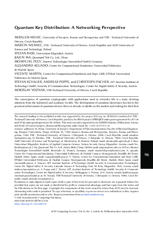 (PDF) Quantum Key Distribution