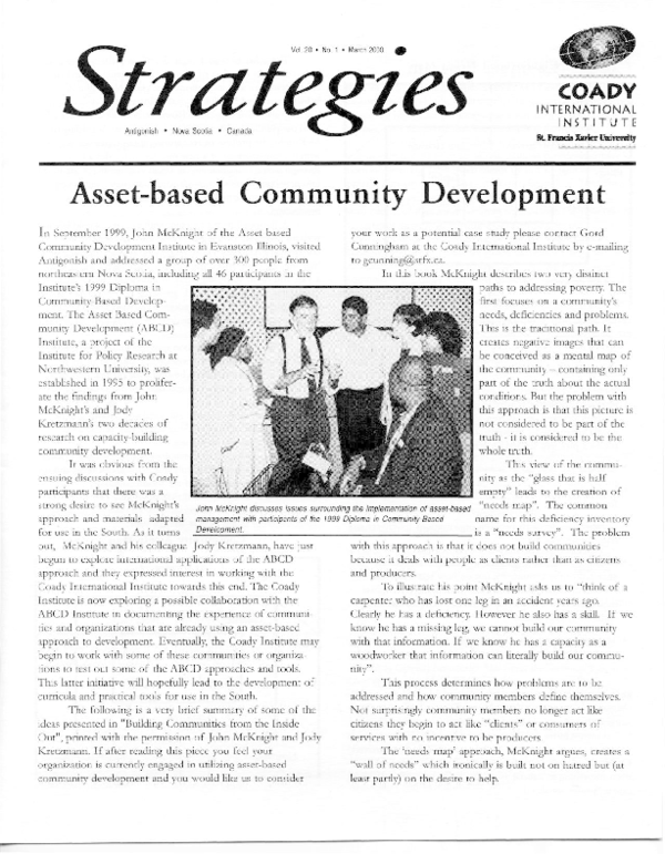 (PDF) Asset-Based Community Development