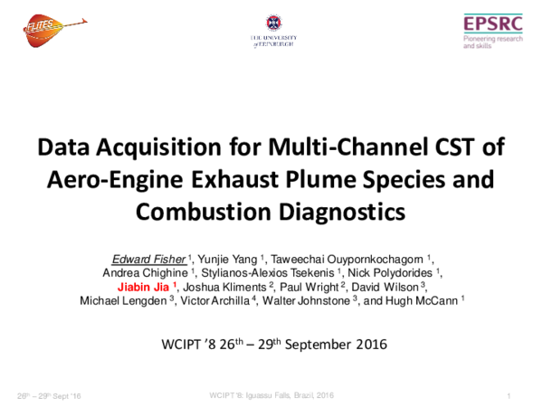 (PDF) Data Acquisition for Multi-Channel CST of Aero-Engine Exhaust ...