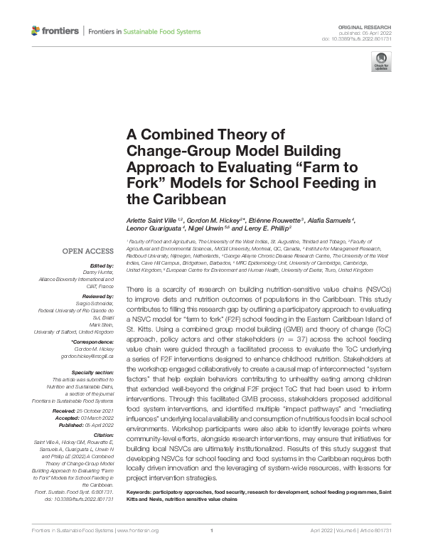 (PDF) A Combined Theory of Change-Group Model Building Approach to ...