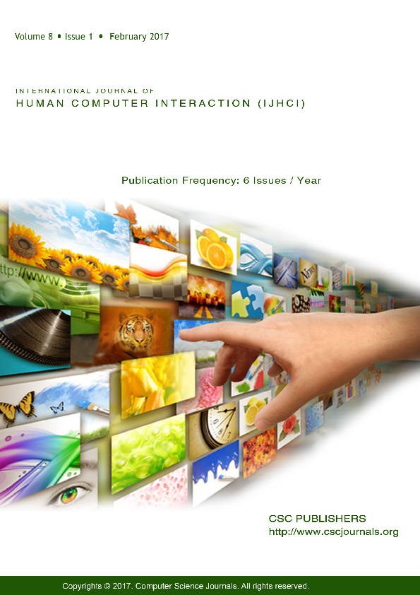 (PDF) International Journal of Human Computer Interaction (Ijhci)