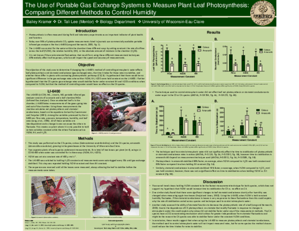 (PDF) The Use of Portable Gas Exchange Systems to Measure Plant Leaf ...