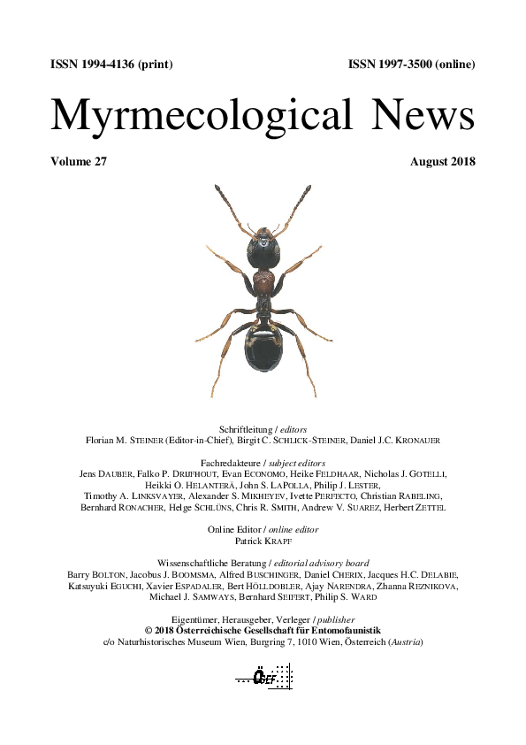 (PDF) Natural history observations and kinematics of strobing in Australian strobe ants ...