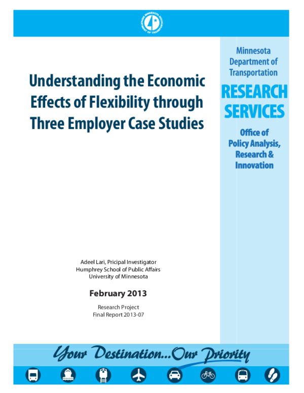 (PDF) Understanding the Economic E ects of Flexibility through Three ...