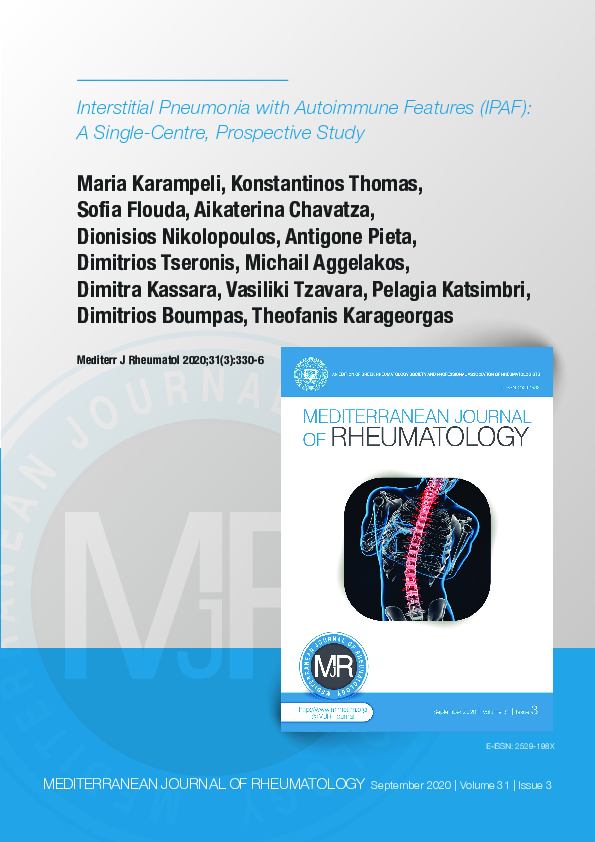 (PDF) Interstitial Pneumonia with Autoimmune Features (IPAF): A Single ...
