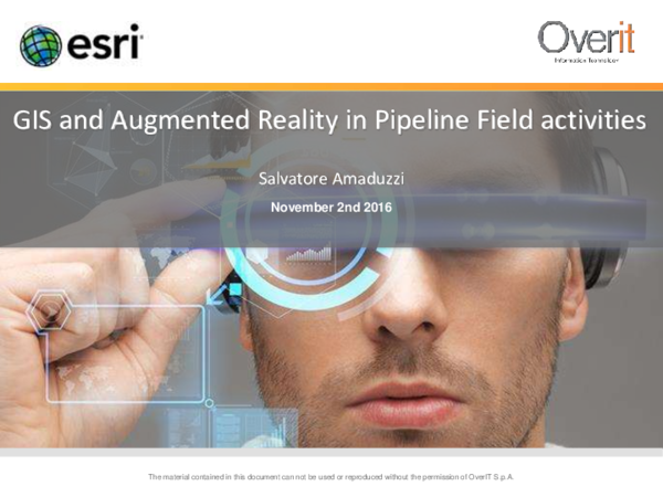 (PDF) GIS and Augmented Reality in Pipeline Field activities