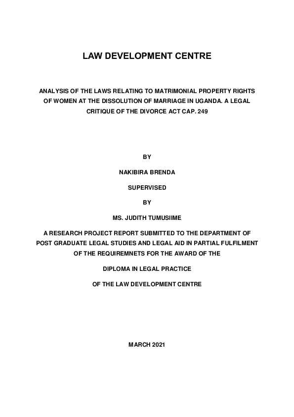 (PDF) LAW DEVELOPMENT CENTRE