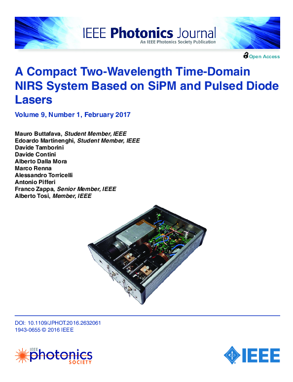 (PDF) A Compact Two-Wavelength Time-Domain NIRS System Based on SiPM ...