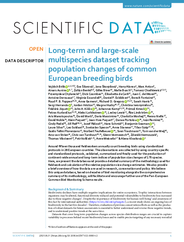 (PDF) Long-term and large-scale multispecies dataset tracking ...