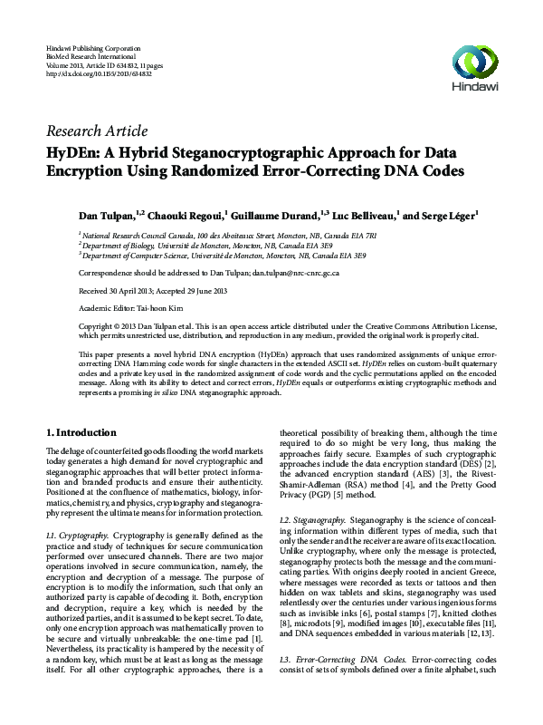 (PDF) HyDEn: A Hybrid Steganocryptographic Approach for Data Encryption ...