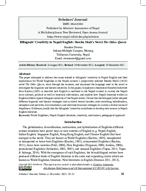 (PDF) Scholars' Journal