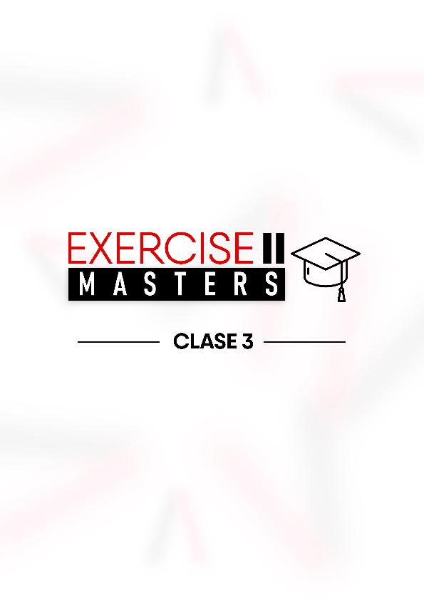 (PDF) CLASE 3 exercise master 2.