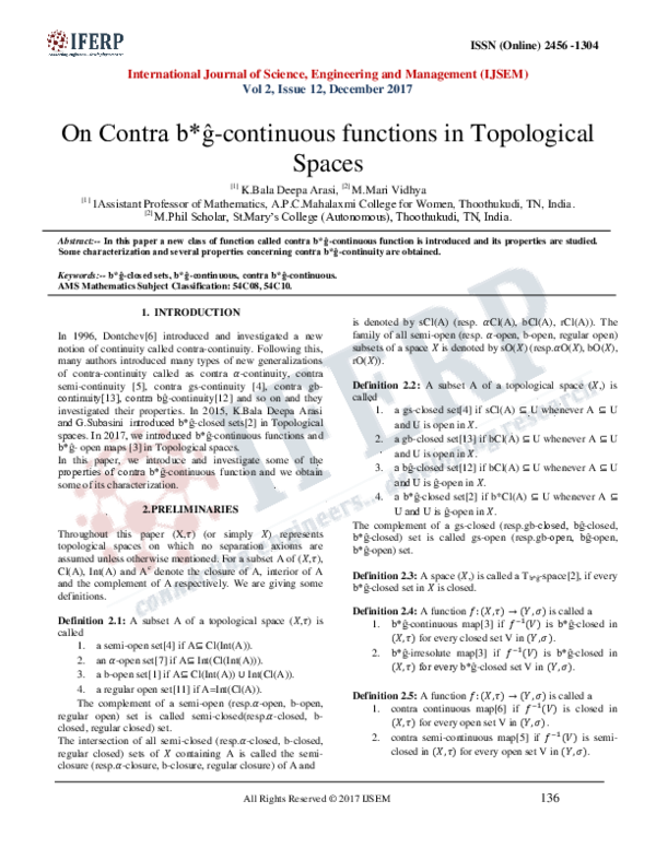 On Contra sbĝ – Continuous functions in Topological Spaces