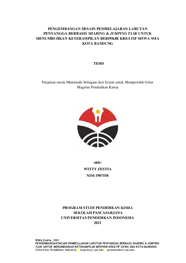 (PDF) Pengembangan Desain Pembelajaran Larutan Penyangga Berbasis ...