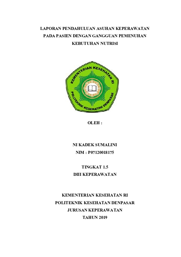 (DOC) Lp Defisit Nutrisi SDKI