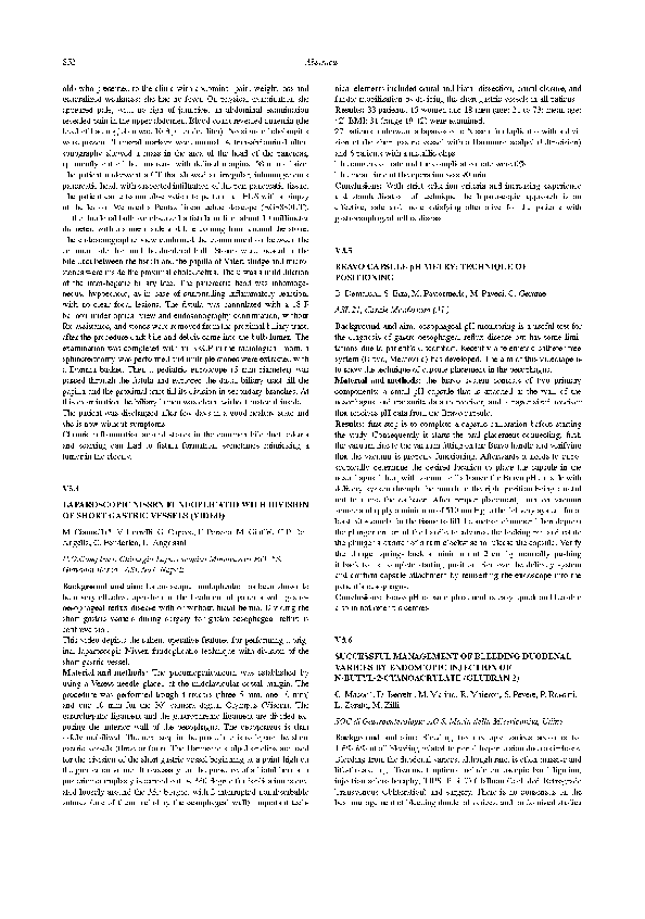 (PDF) Laparoscopic nissen fundoplicatio with division of short gastric ...