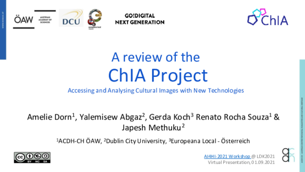 (PDF) A review of the ChIA project