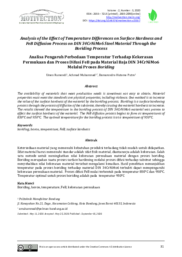(PDF) Analysis of the Effect of Temperature Differences on Surface ...