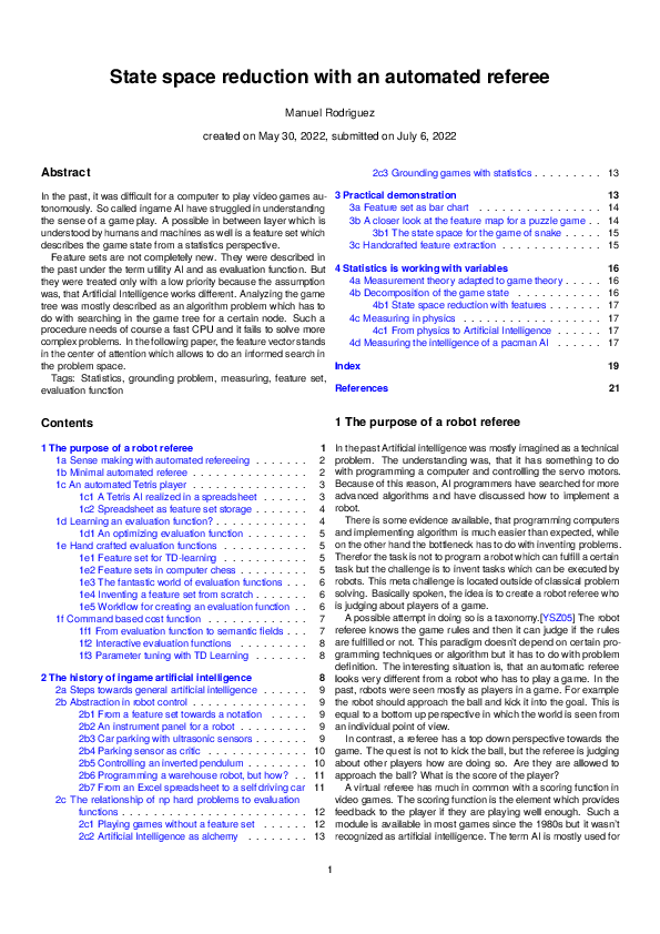 (PDF) State space reduction with an automated referee