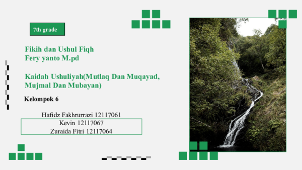 (PPT) PPT.ushulfiqh(mutlaq dan muqayad)
