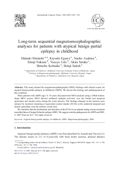 (PDF) Long-term sequential magnetoencephalographic analyses for ...