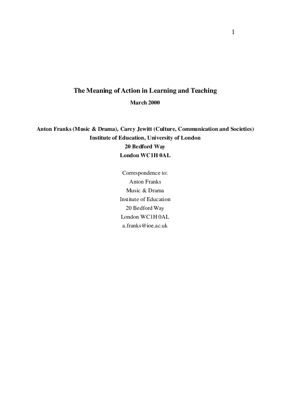PDF The Meaning Of Action In Learning And Teaching Carey Jewitt pdf-the-meaning-of-action-in-learning-and-teaching-carey-jewitt