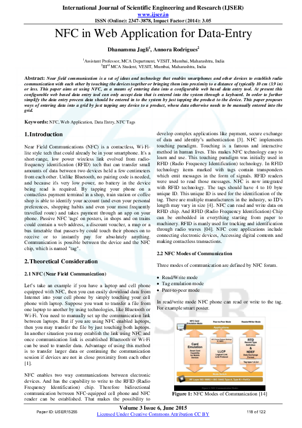 (PDF) Licensed Under Creative Commons Attribution CC BY NFC in Web ...