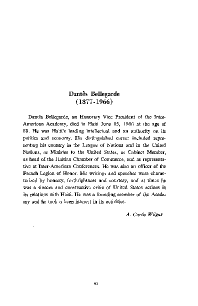 (PDF) Dantès Bellegarde (1877-1966)