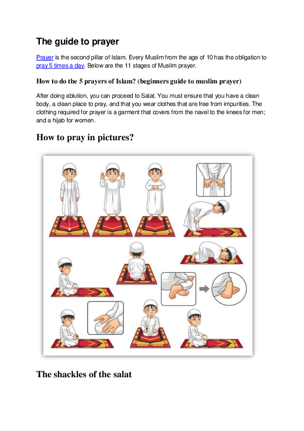 (PDF) The guide to prayer