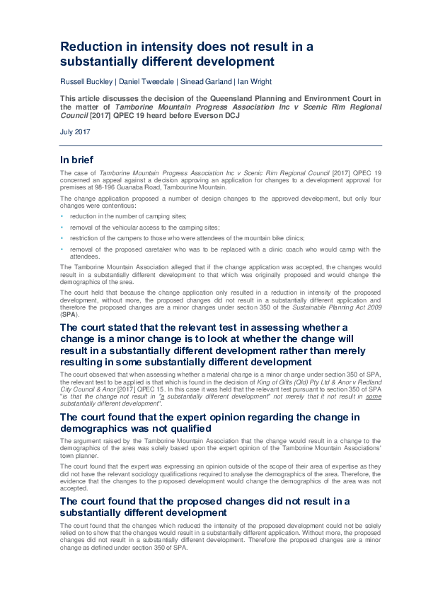 (PDF) Reduction in intensity does not result in a substantially ...