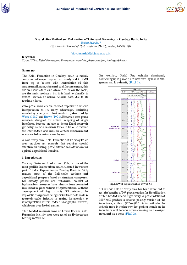 (PDF) Stratal Slice Method and Delineation of Thin Sand Geometry in ...