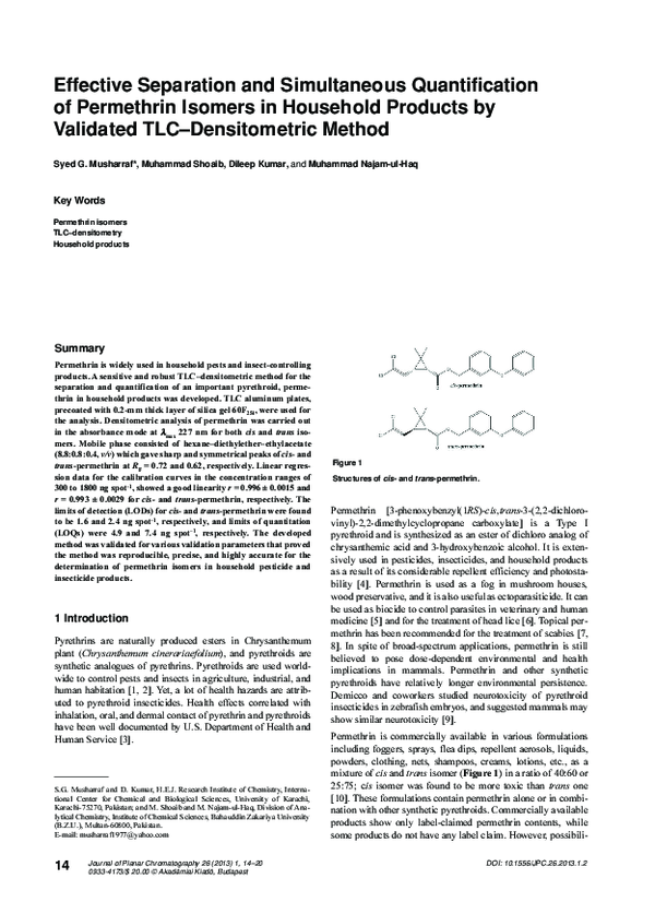 (PDF) Effective separation and simultaneous quantification of ...