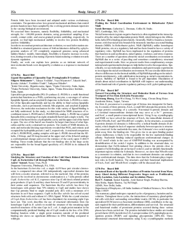 (PDF) Structural Basis of the Specific Functions of Proteins Secreted ...