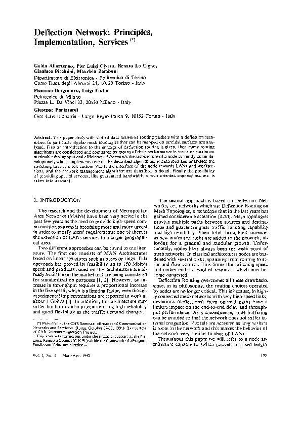 Pdf Deflection Network Principles Implementation Services Salman Faris 