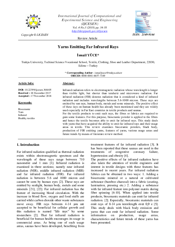 (PDF) The effect of far-infrared emitting sheets on sleep | Alan Letton ...