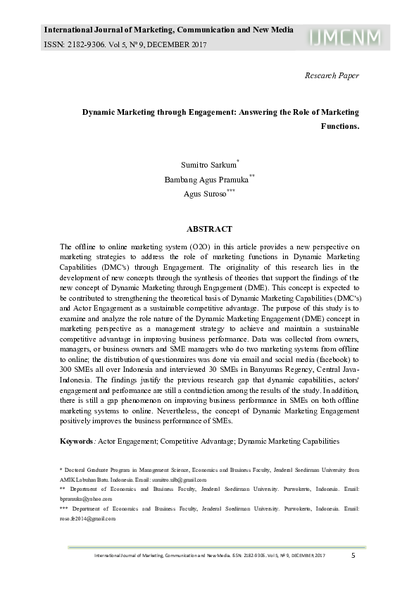 (PDF) Evaluated by a double blind review system