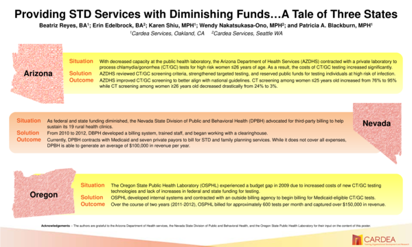 (PDF) Providing STD Services with Diminishing Funds…a Tale of Three States