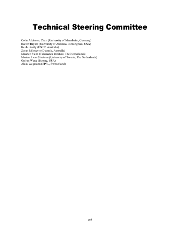 (PDF) Technical Steering Committee | Kazuo Iwano - Academia.edu