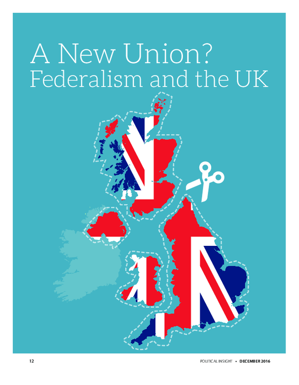 (PDF) A New Union? Federalism and the UK