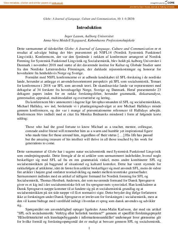 (PDF) Introduktion | Anna-Vera Meidell Sigsgaard - Academia.edu