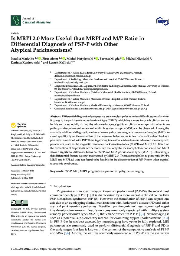 (PDF) Is MRPI 2.0 More Useful than MRPI and M/P Ratio in Differential ...