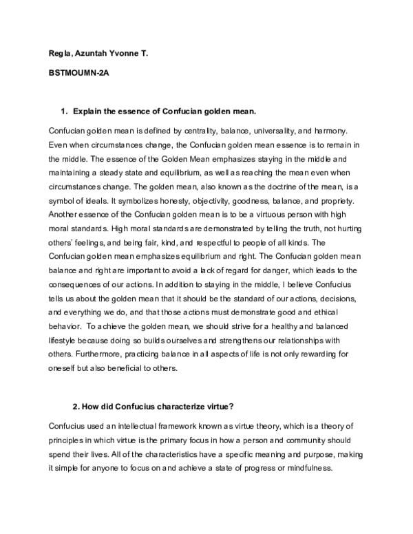 (DOC) Module 8: Confucius