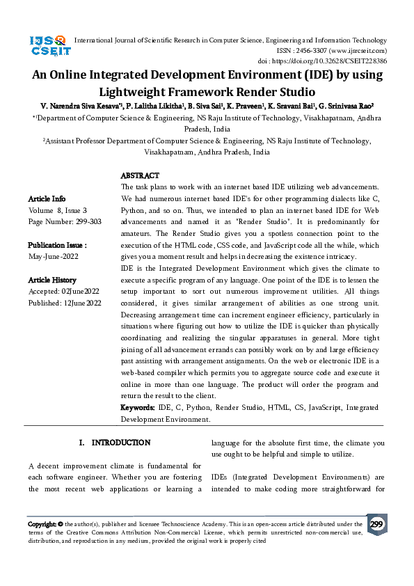 (PDF) An Online Integrated Development Environment (IDE) by using ...